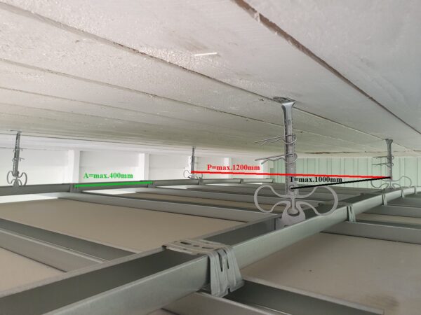 How to calculate suspended ceiling? - InfiniSpring